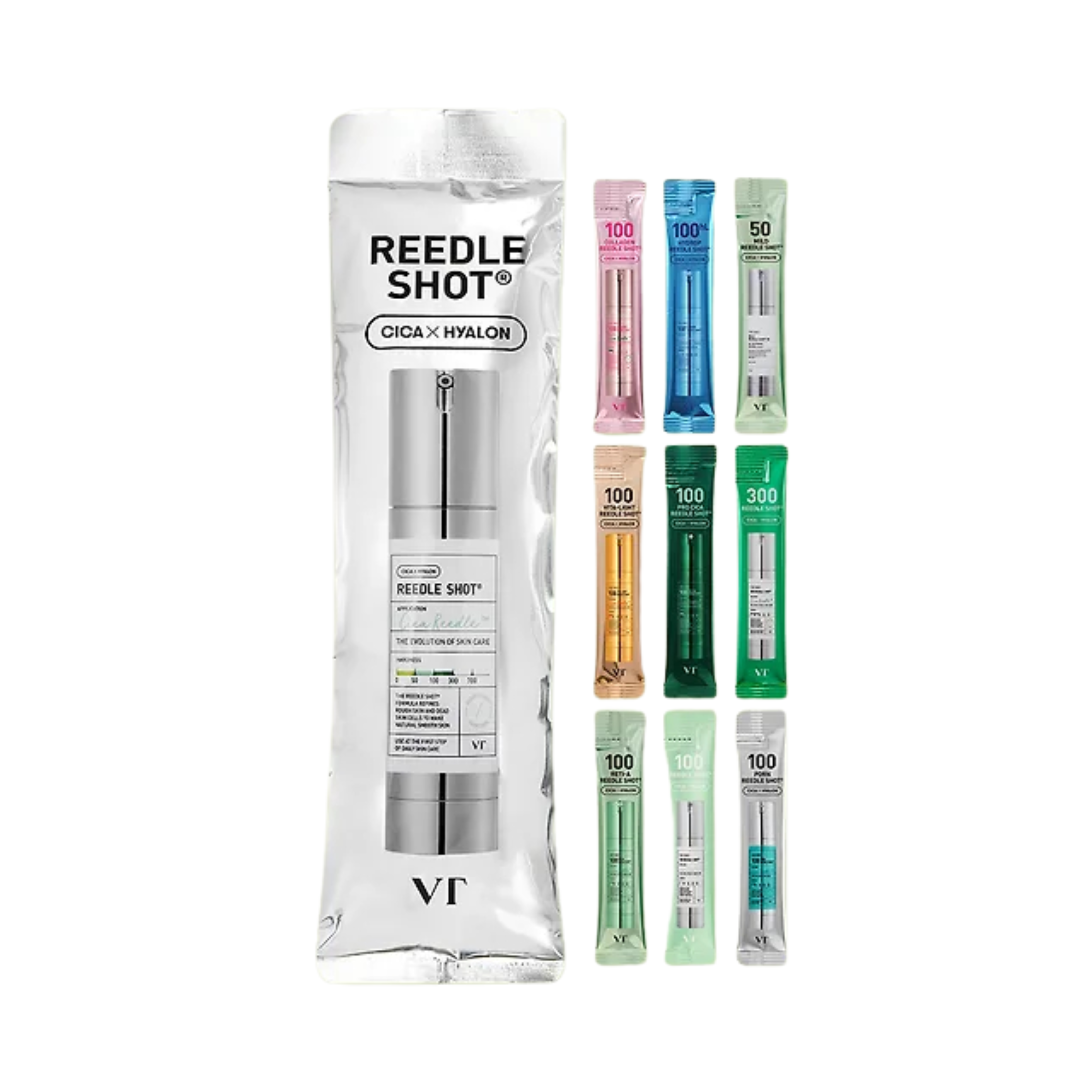 VT | Reddle Shot Universe Experience Microneedling Serum Set | 9 Types ...